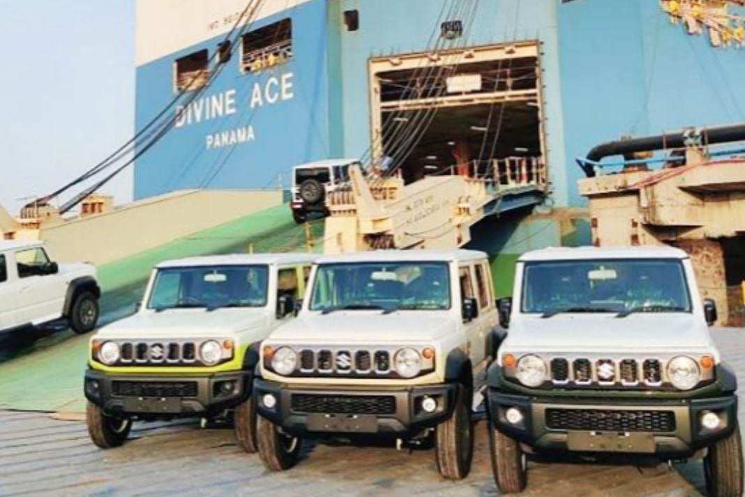 Maruti Suzuki Begins Export of India-Made Jimny 5-Door SUV